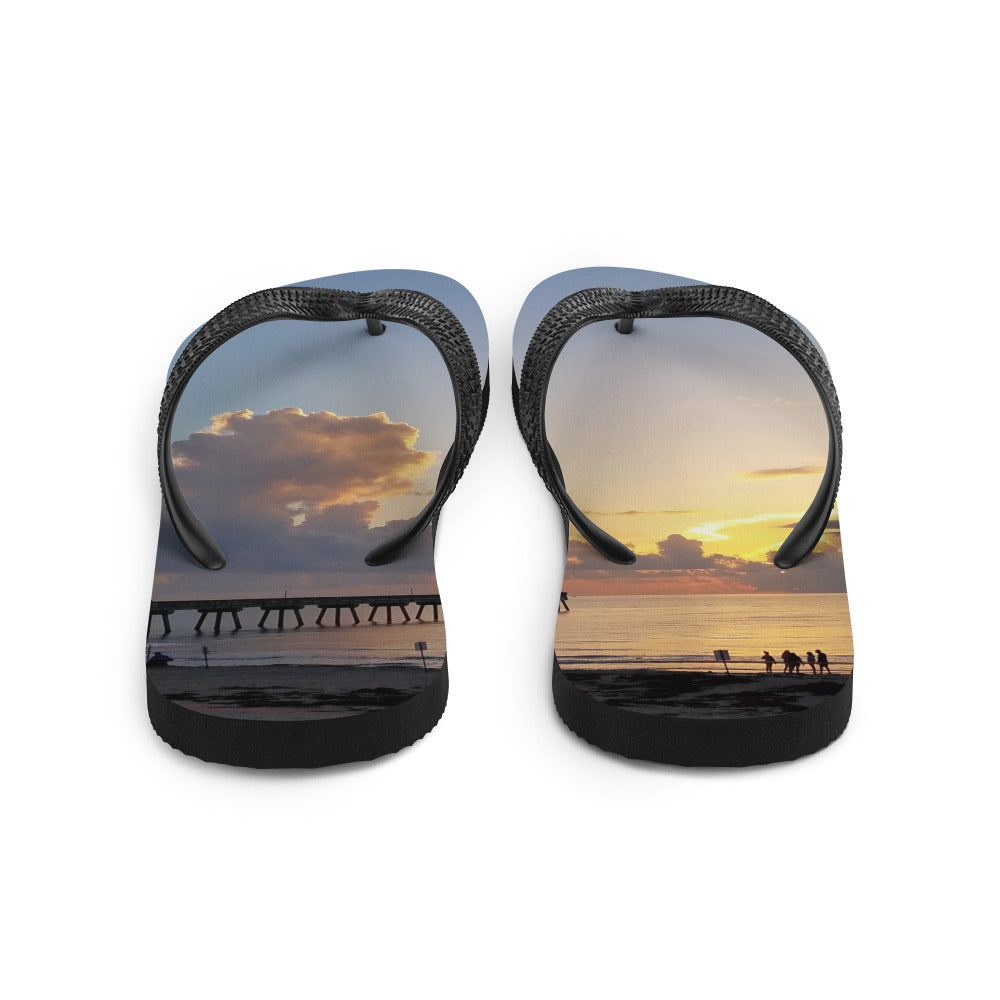The Pier Sunrise Flip-Flops – Florida's Surf Shop