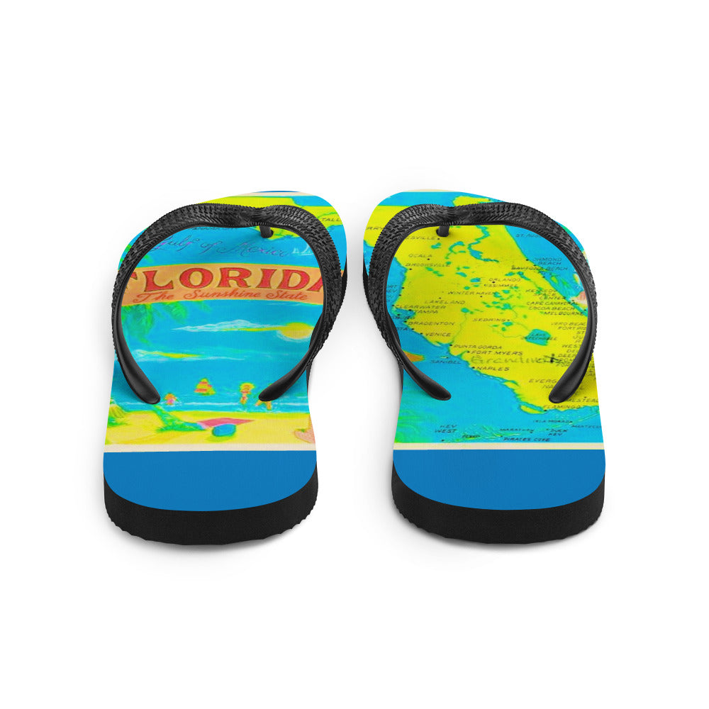 The Postcard Florida Flip-Flops – Florida's Surf Shop