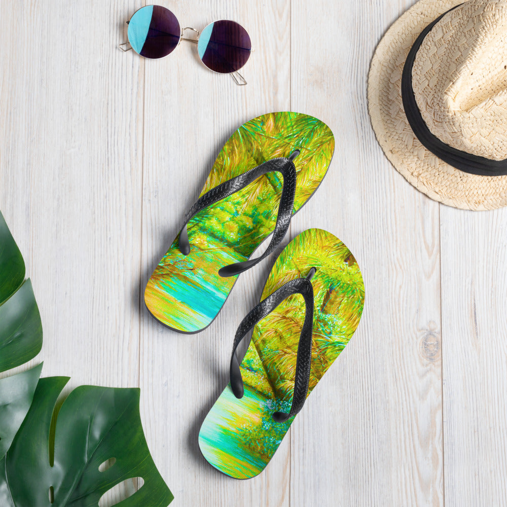 The Surreal Everglades Flip-Flops – Florida's Surf Shop