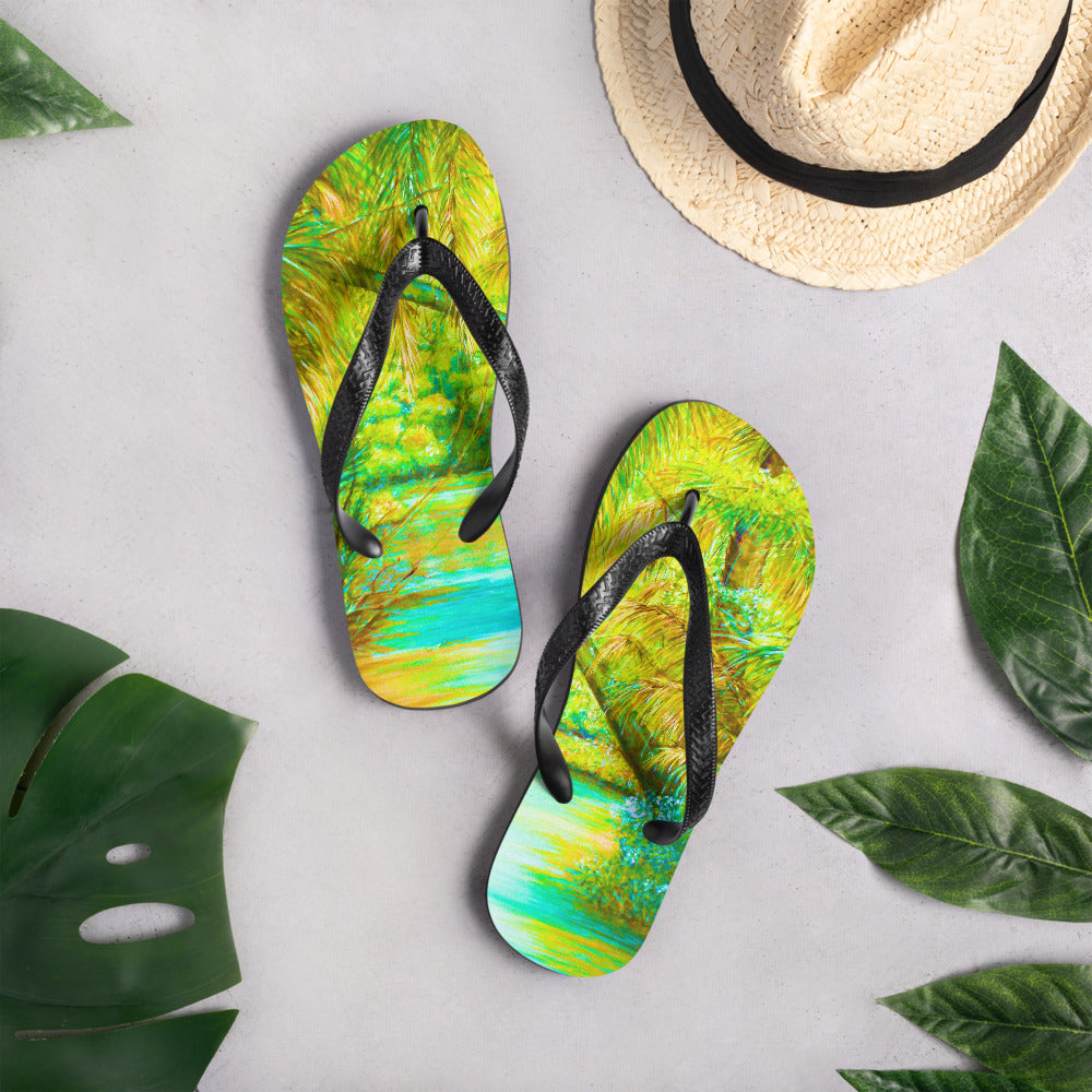 The Surreal Everglades Flip-Flops – Florida's Surf Shop